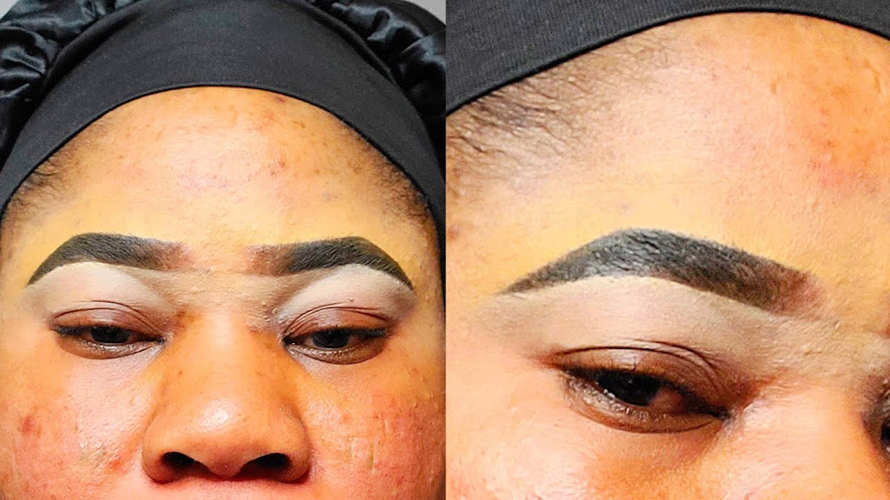 How to:draw your eyebrows easy way for beginners #eyebrows#beginners ...