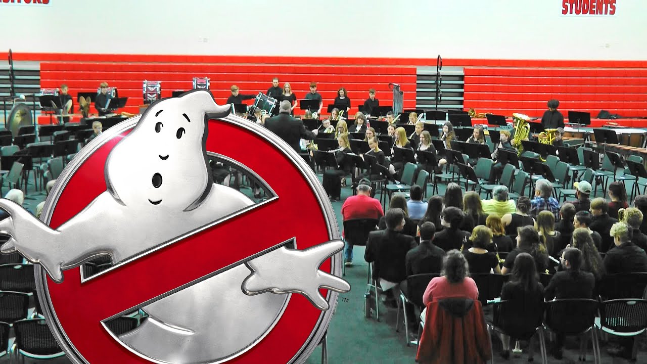 "Ghostbusters" by the Cedarville Middle School Band - YouTube