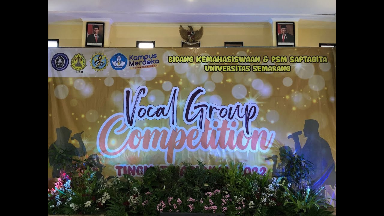 Vocal Group Competitions Tingkat Nasional 2022 Universitas Semarang ...
