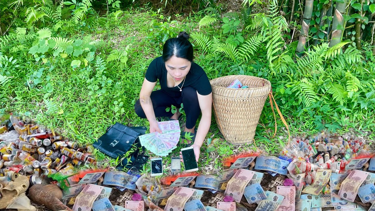 Full video: 17 days of poor girl collecting scrap to protect the ...