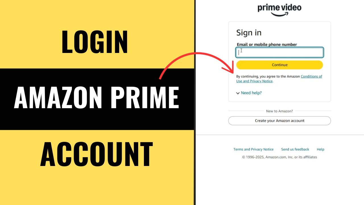 How to Login or Sign In Amazon Prime in Laptop? - YouTube