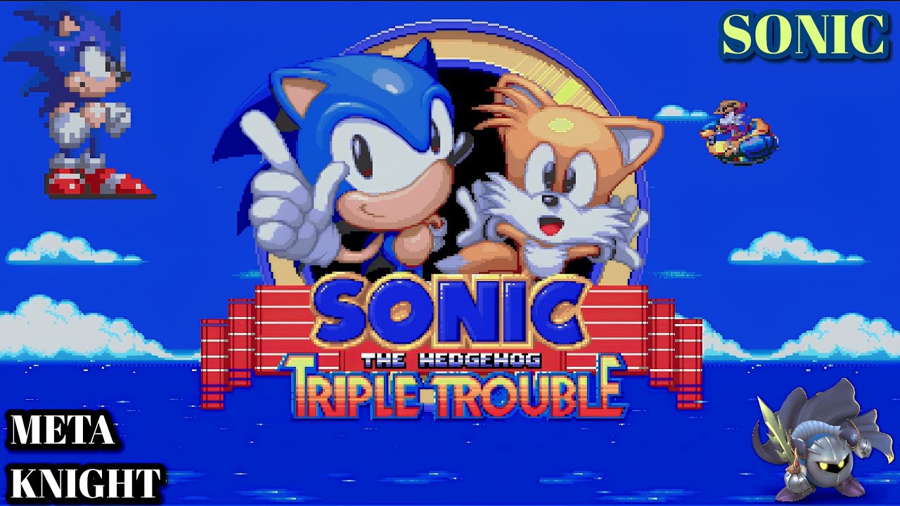 Sonic Triple Trouble 16 Bit Sunset Park Act 1 Sonic 3 13 00 Youtube