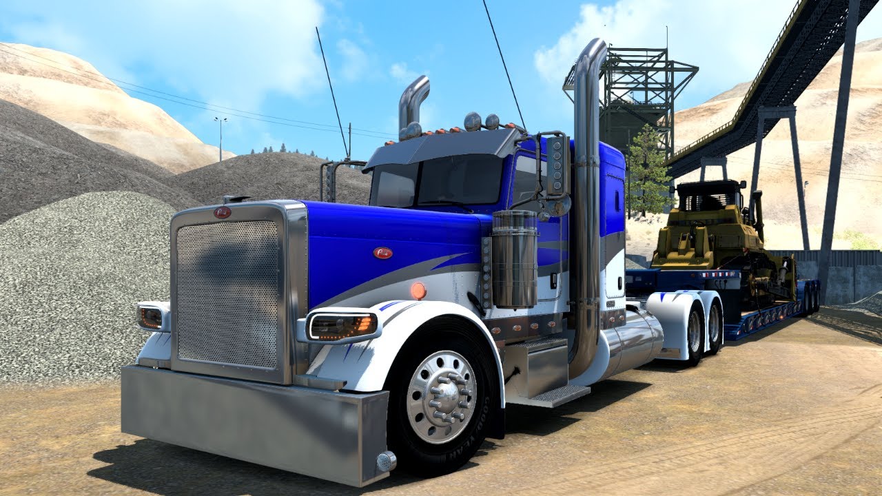 First Run In Jon Ruda Pete 389 Glider |500HP CAT C-15 MBN| 8" Pipes ...