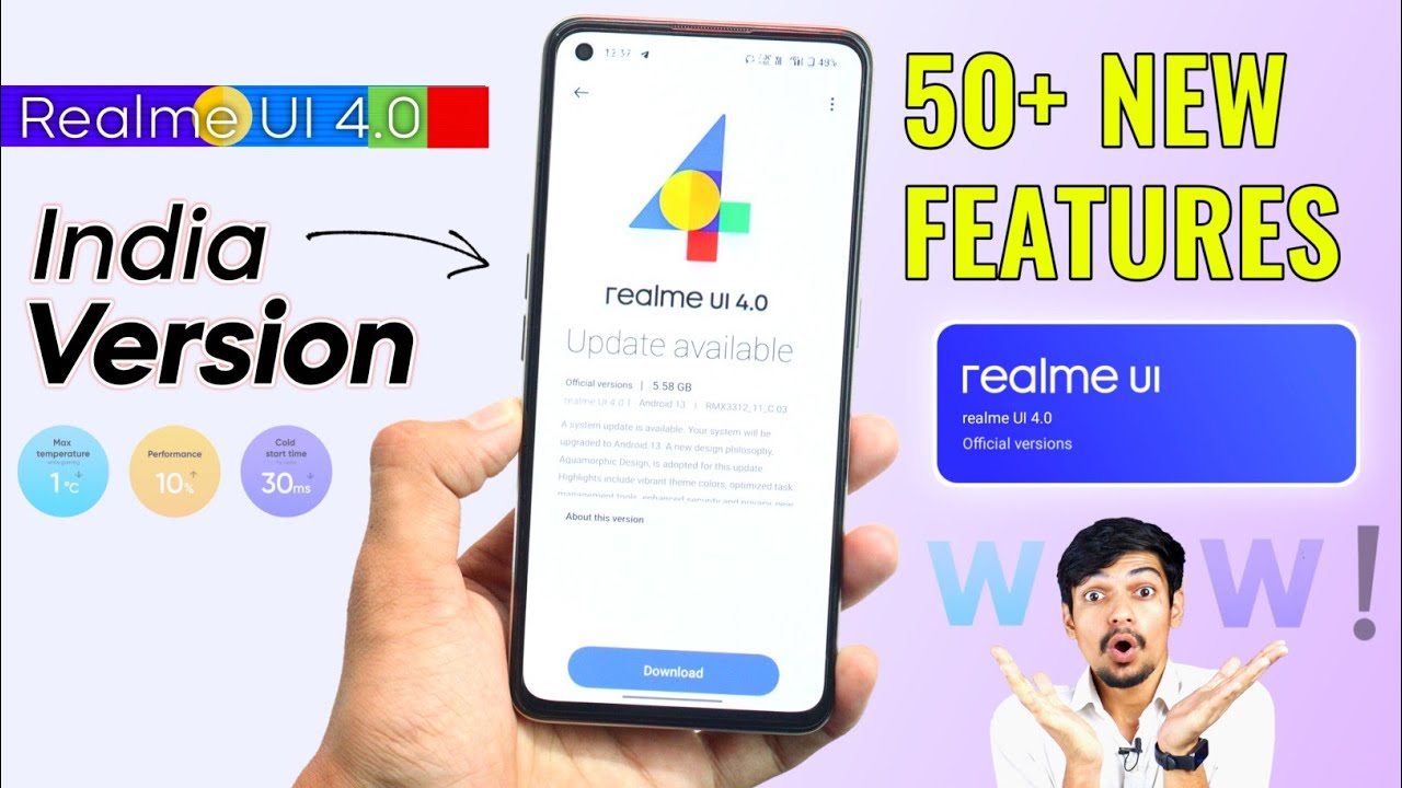 Realme UI 4.0 New Update | Official Indian Version New Features ...