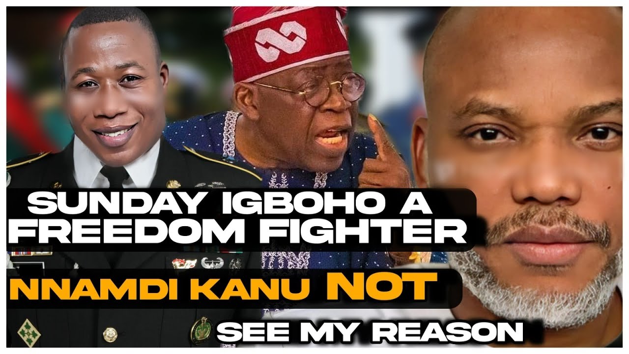 WE WORSHIP SUNDAY IGBOHO AS A HERO!WHAT NNAMDI KANU DID - YouTube