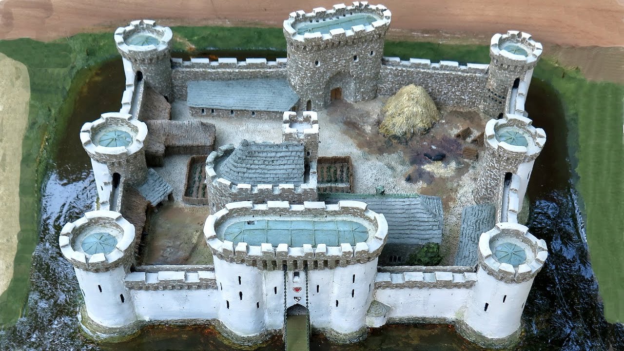 Hemyock Castle complete tour of this medieval moated site, including ...