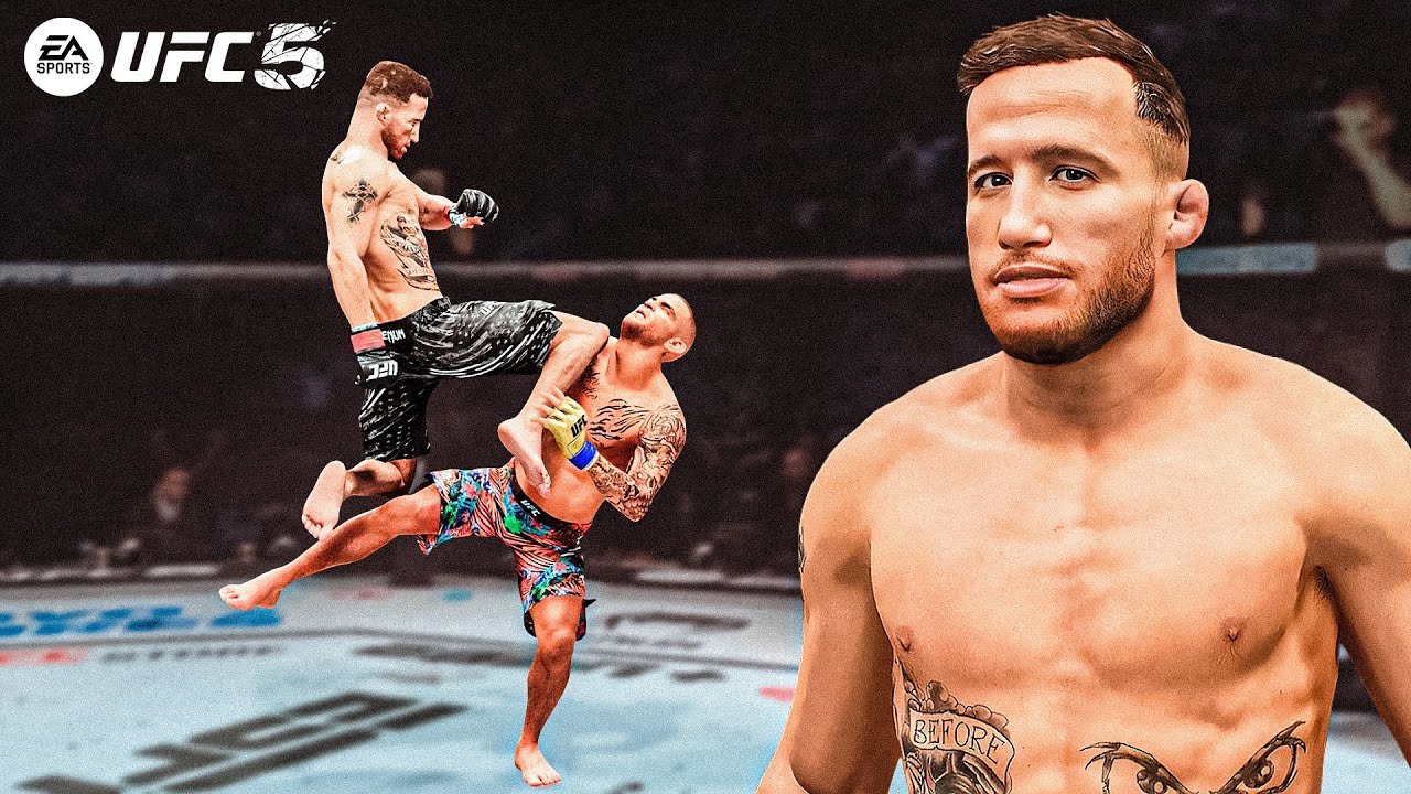 Hyper Aggressive Gameplay With Justin Gaethje!. - YouTube