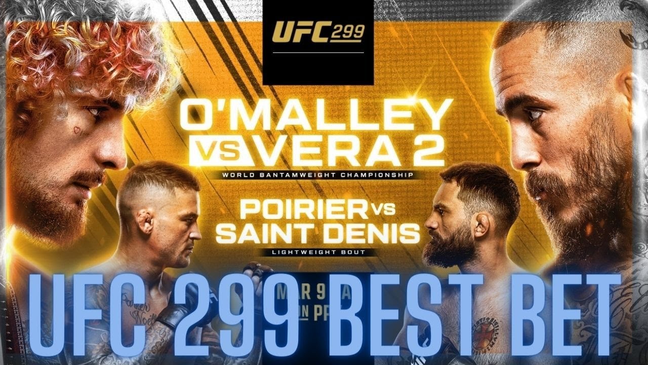 UFC 299 Best Bet | Sean O'Malley vs Marlon Vera 2 - YouTube