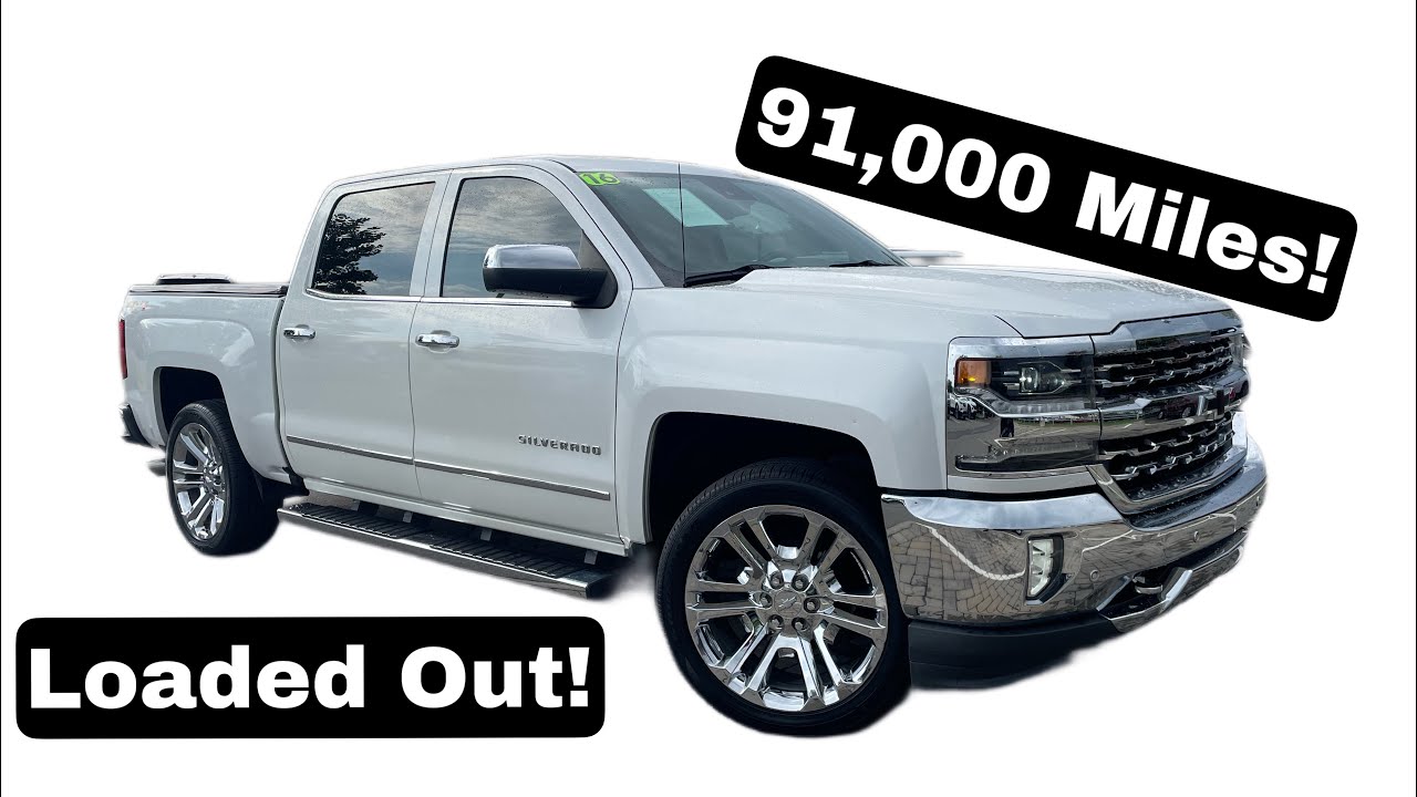 2016 Chevrolet Silverado 1500 LTZ 4WD 5.3 V8 Test Drive & 91,000 Mile ...