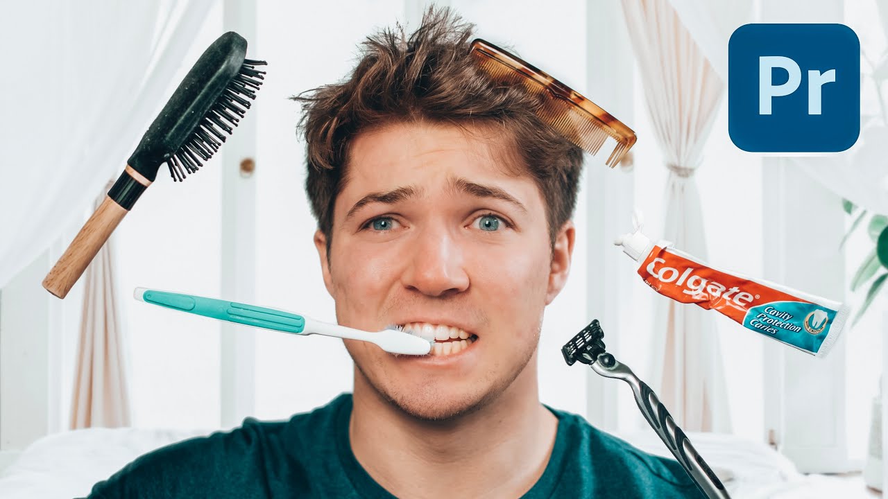 How to EASILY MAKE the FLOATING TOOTHBRUSH ILLUSION - YouTube