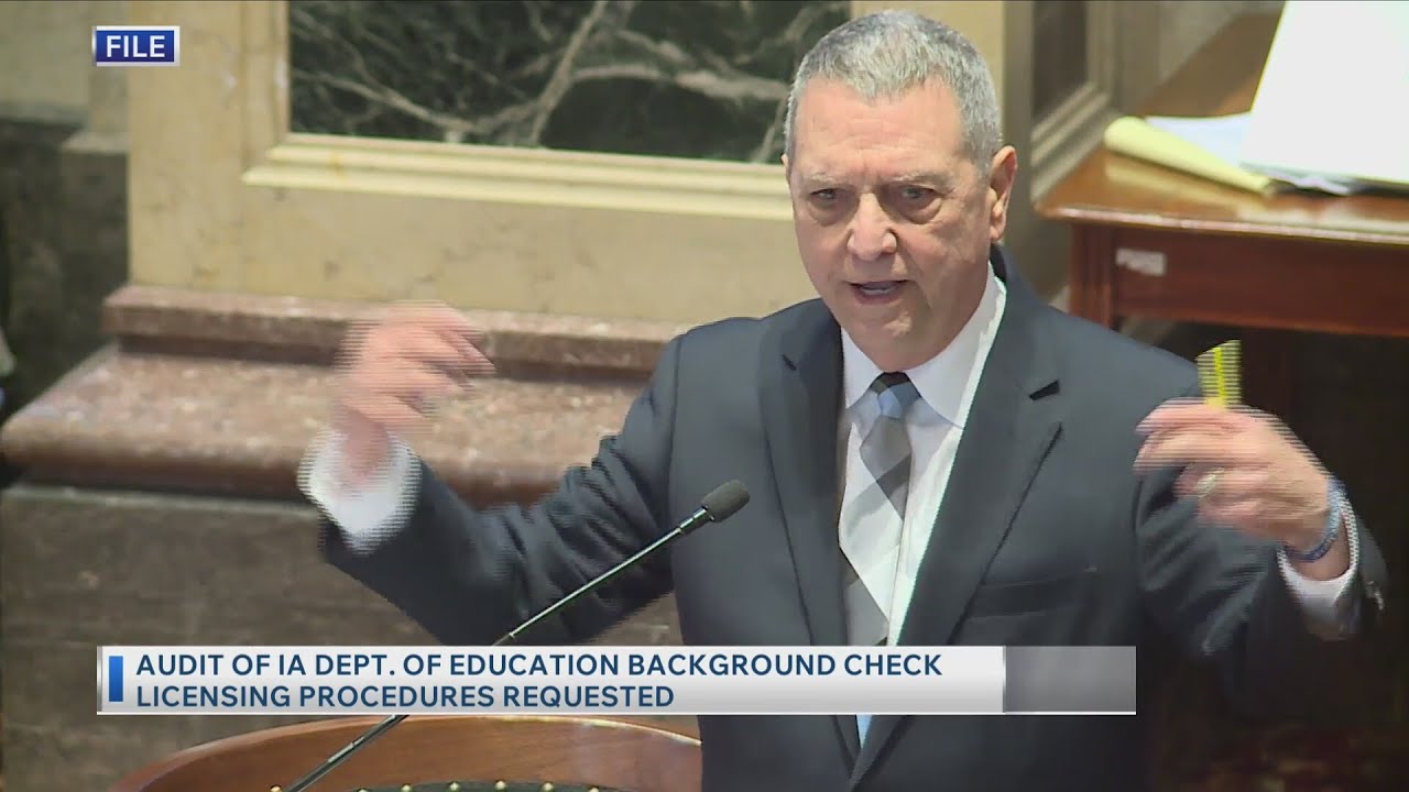 Audit Of Iowa Dept. Of Education Background Check Licensing Procedures ...