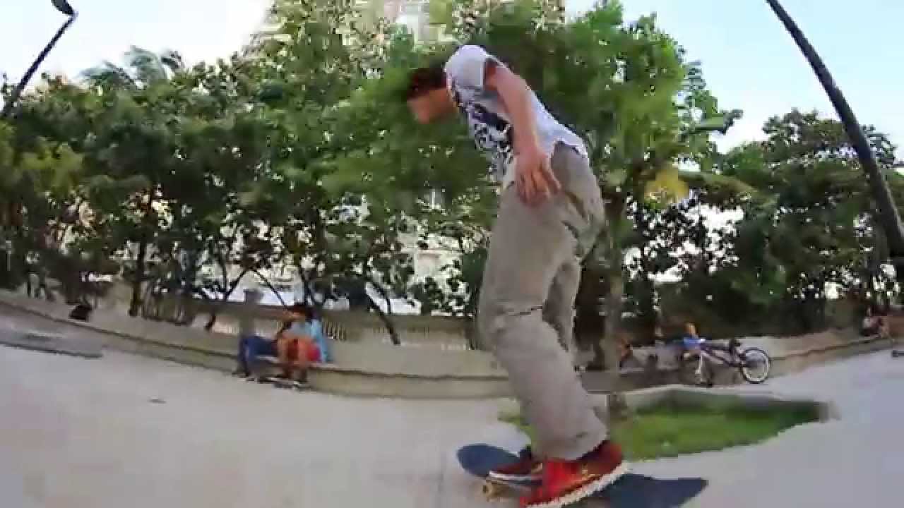 PUERTO RICO SKATEBOARD FIRST MONTAGE OF 2015 - YouTube