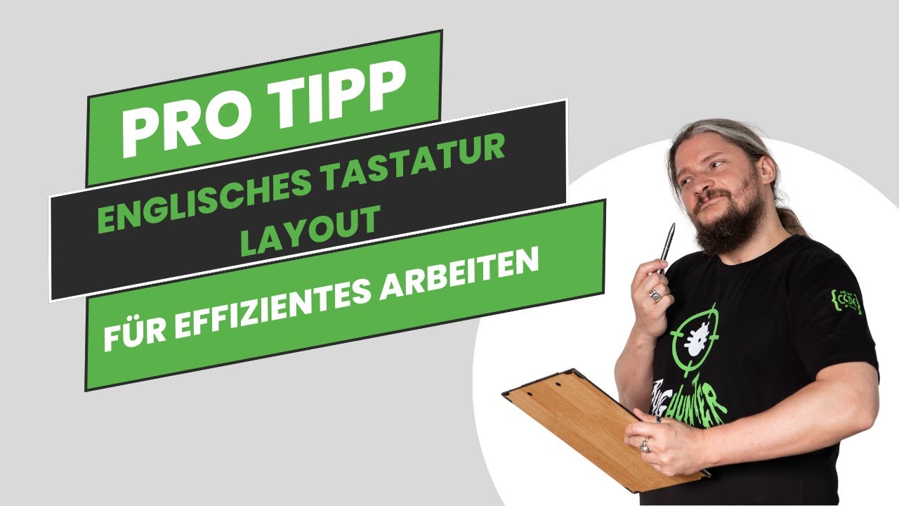 Webdevelopment Pro Tipp Englisches Tastatur Layout für effizientes ...