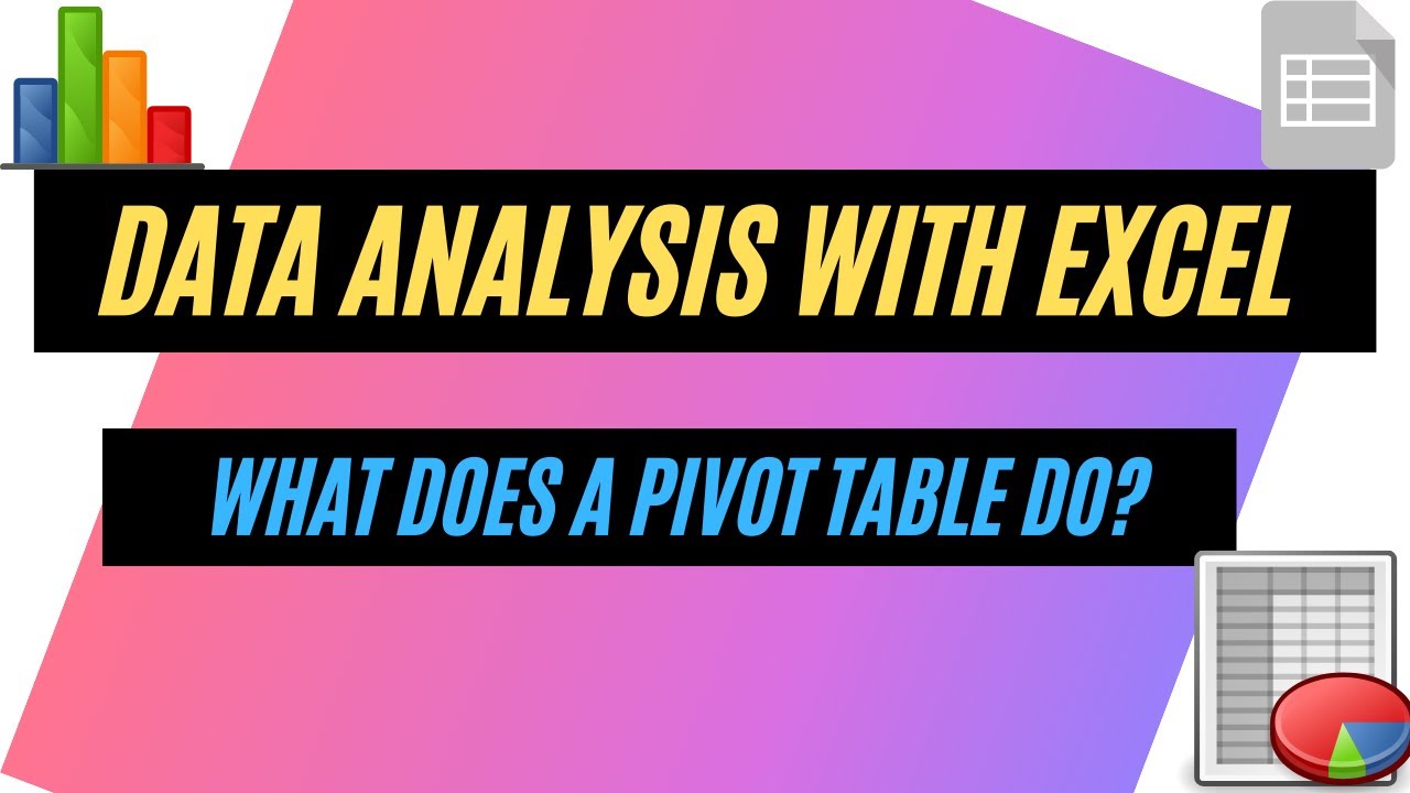 What Does Pivot Table Do In Excel Pivot Table Examples ExcelPivotTable YouTube What Does Pivot Table Do In Excel Pivot Table Examples ExcelPivotTable YouTube