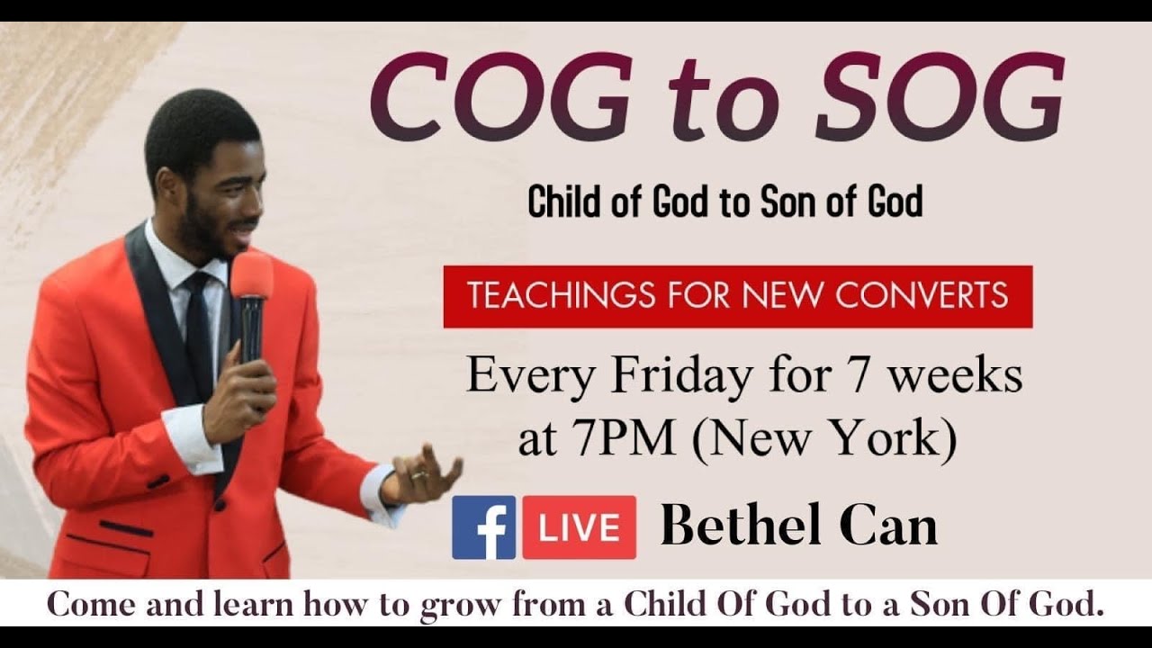 COG to SOG 1- The importance of salvation/ l'importance du salut - YouTube