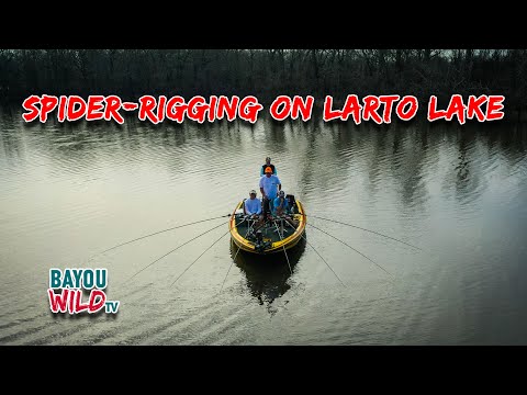 Spider-rigging on Larto Lake | Bayou Wild Season 8 | One of Louisiana's ...