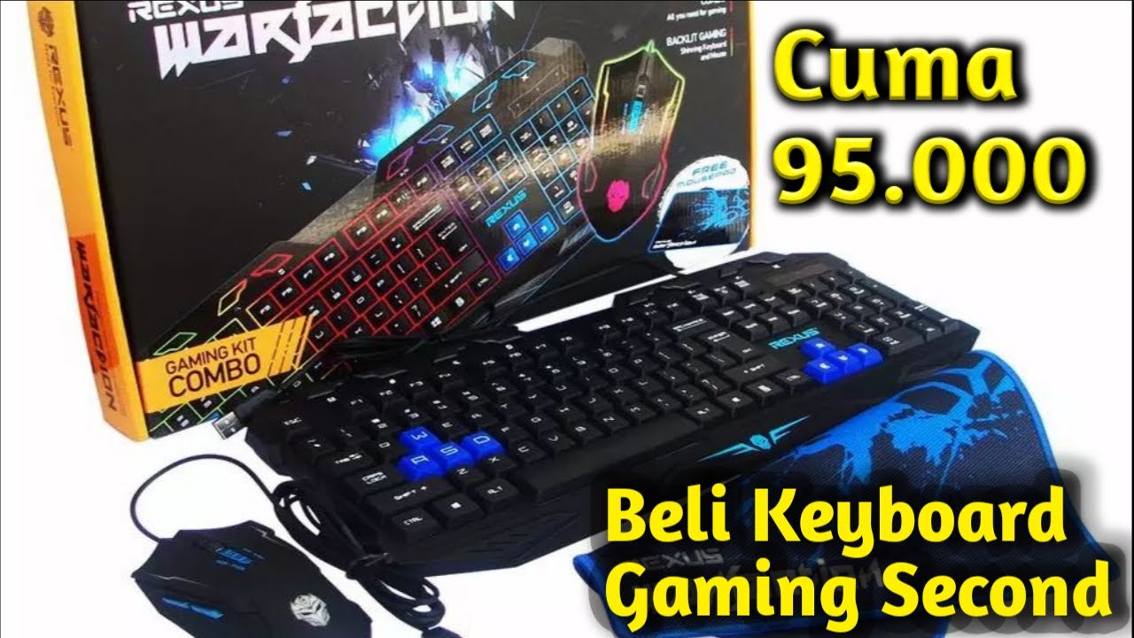 Beli Keyboard & Mouse Gaming Second. - YouTube