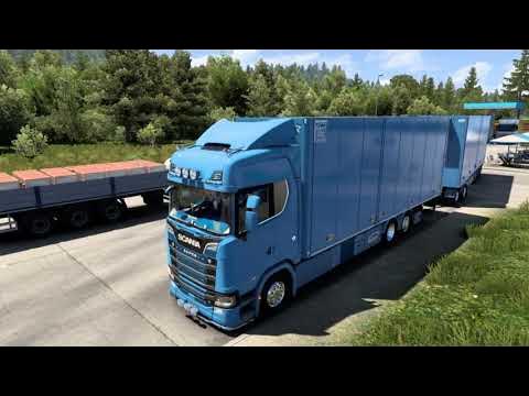 Мод «Scania L6 & V8 Open pipe with FKM Garage exhaust system» v3 0 для ETS 2 v1 43 x - YouTube
