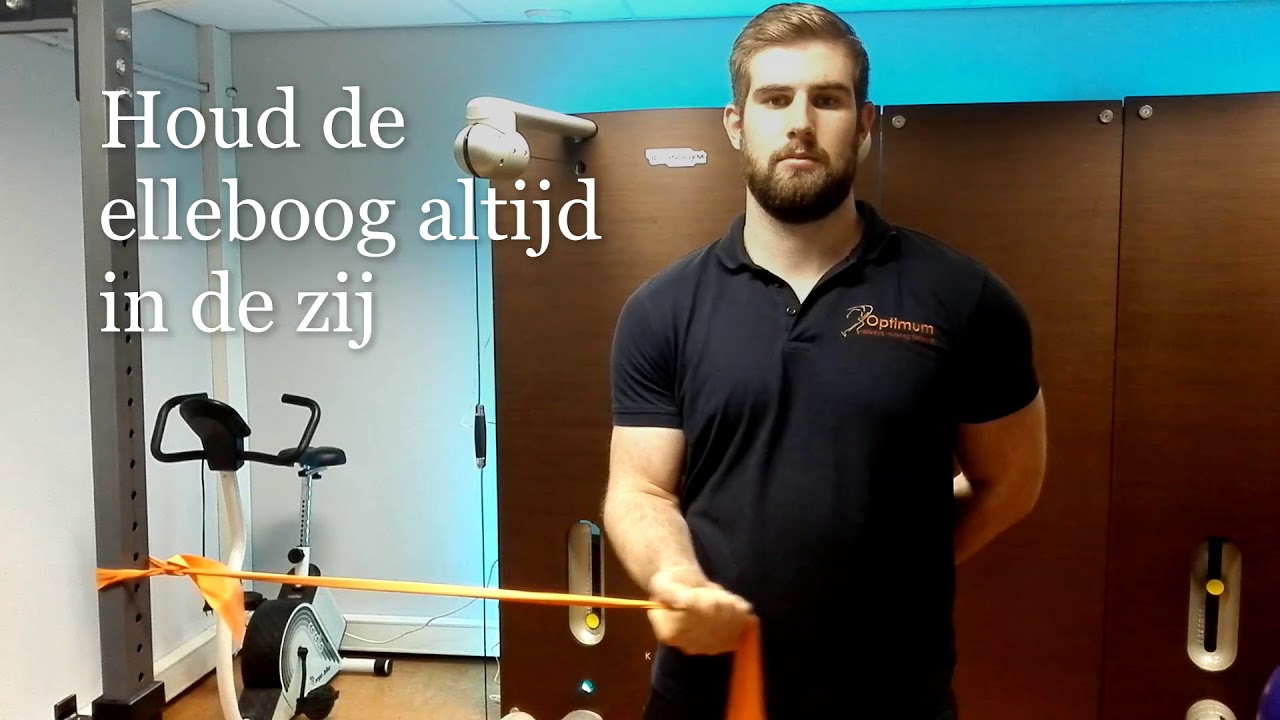 Training bij Rotator Cuff letsel - YouTube