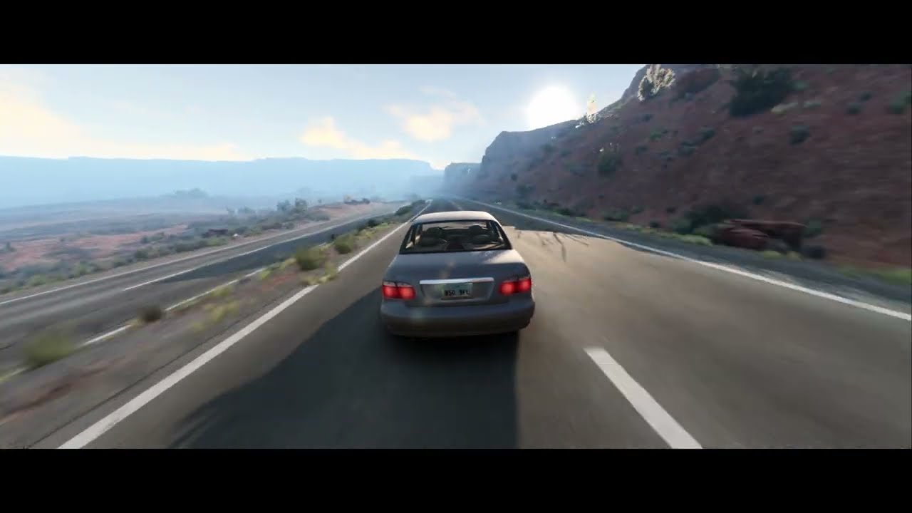 BeamNG RTX 3050 short sample - YouTube