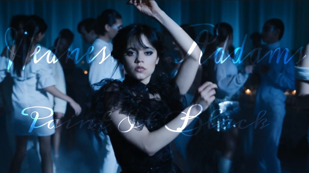 Wednesday Addams || Paint It Black - YouTube