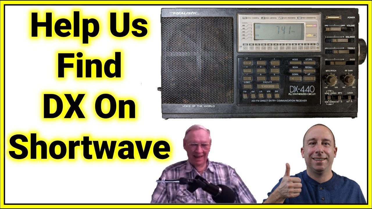 Tom and Rob Look for DX on Shortwave Radio - YouTube