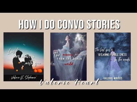 How i do/ make convo stories - YouTube
