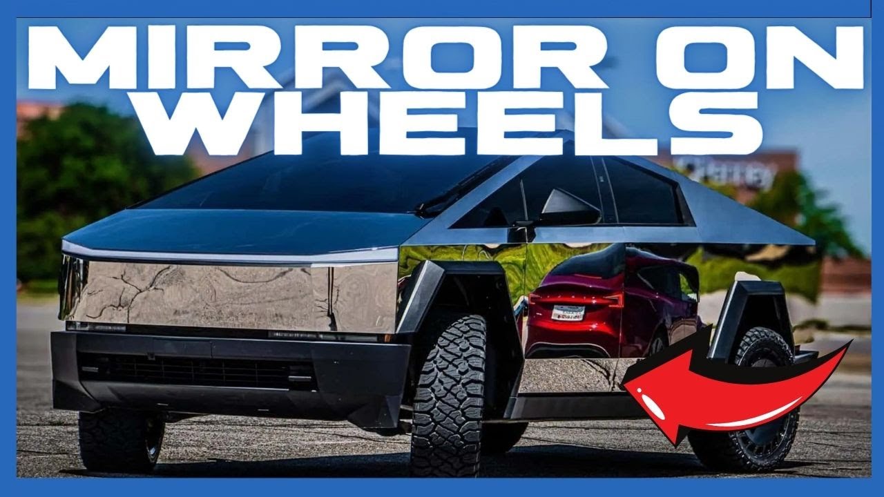 This Tesla Cybertruck Looks Like a Mirror on Wheels – Now For Sale ...
