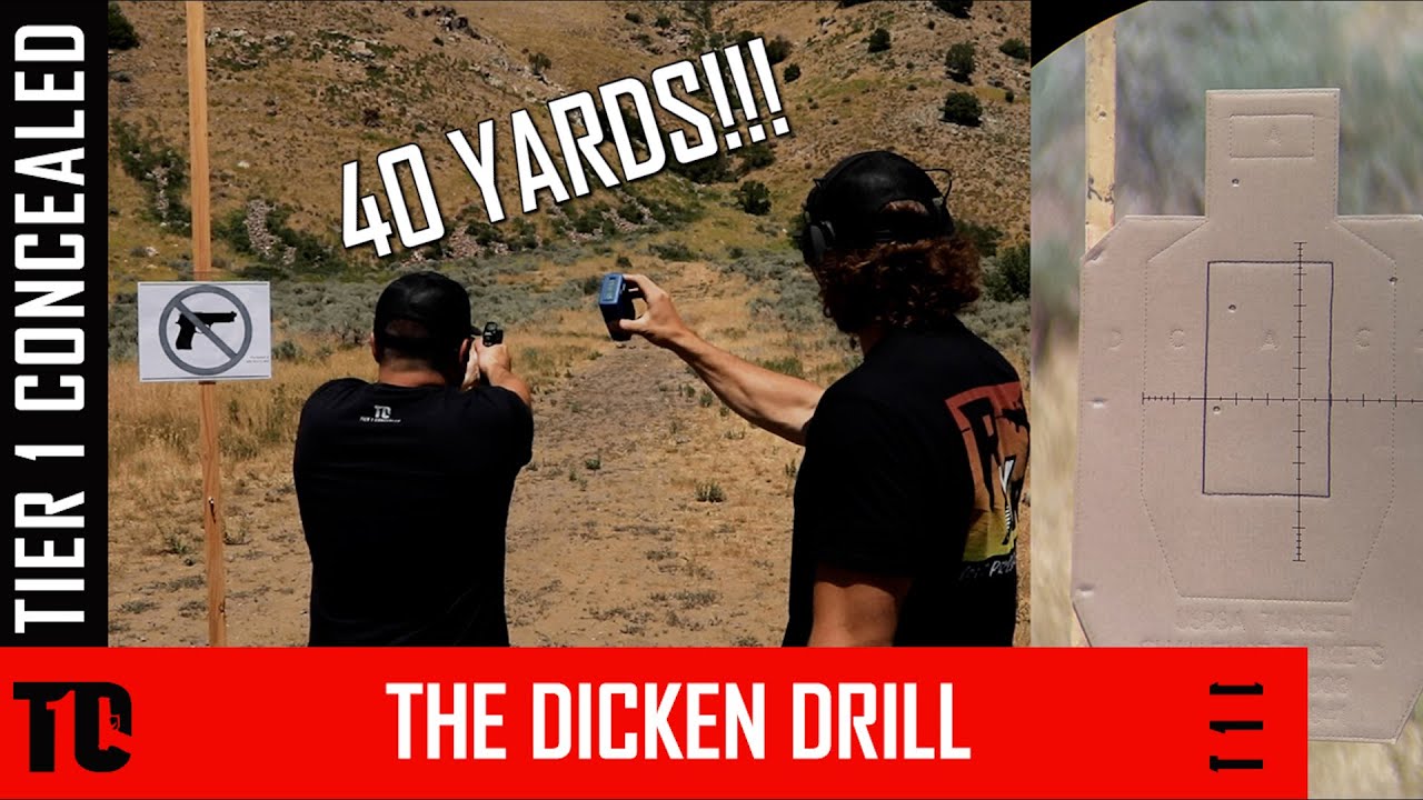 The Eli Dicken Shooting Drill - 10 Rounds, 15 Seconds, 40 Yards - YouTube