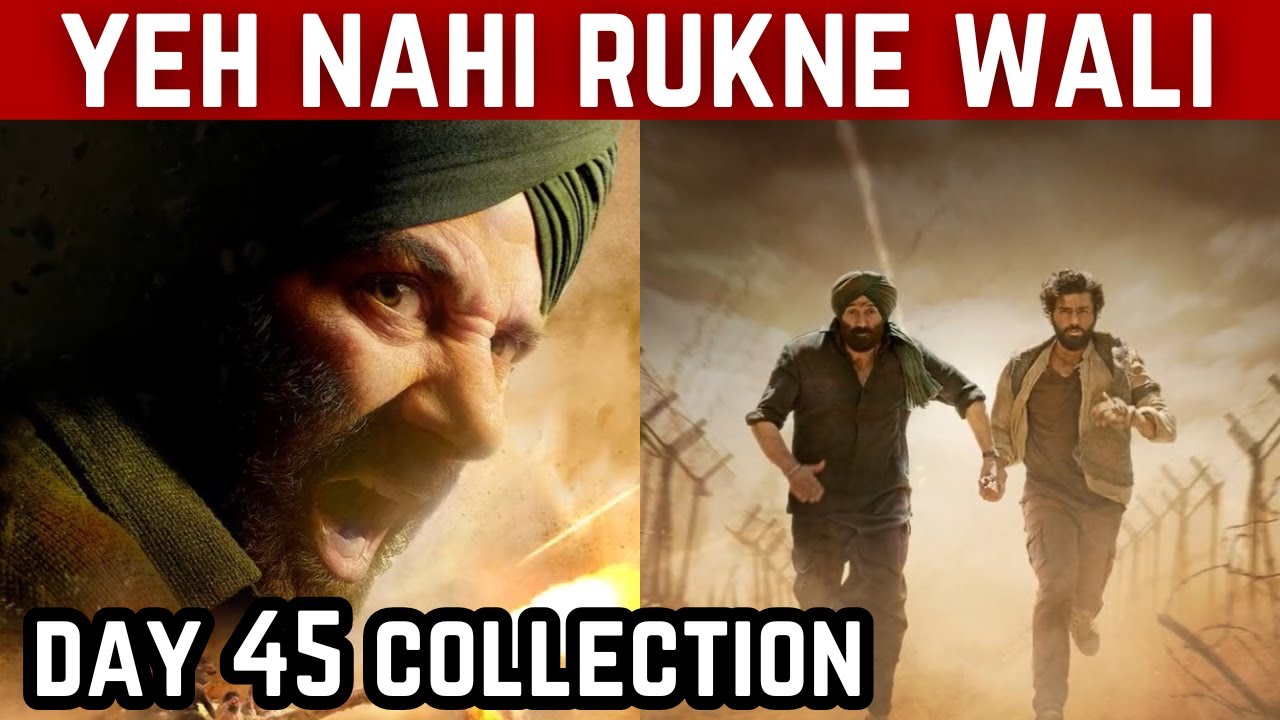 Gadar 2 Day 45 Box Office Collection | Gadar 2 Worldwide Collection ...
