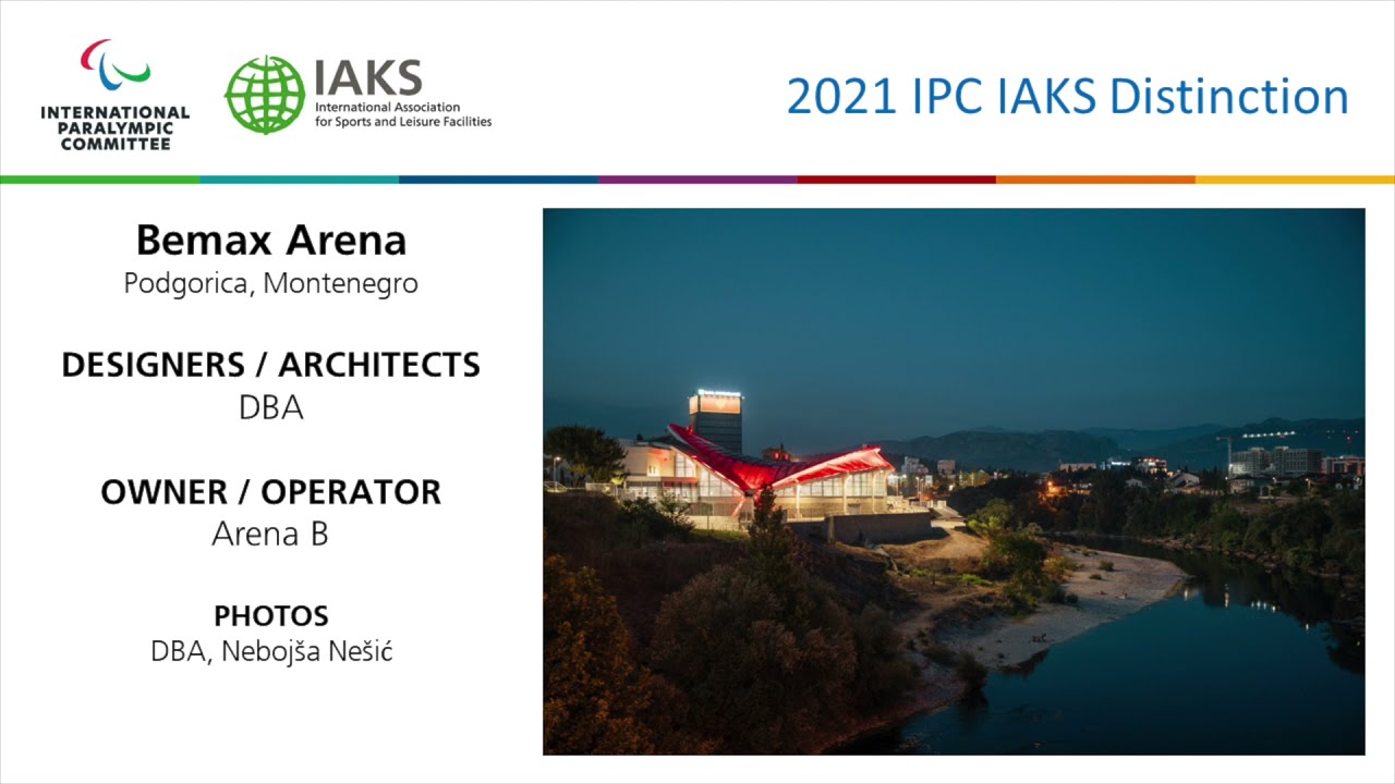 Bemax Arena, IPC IAKS Distinction - YouTube