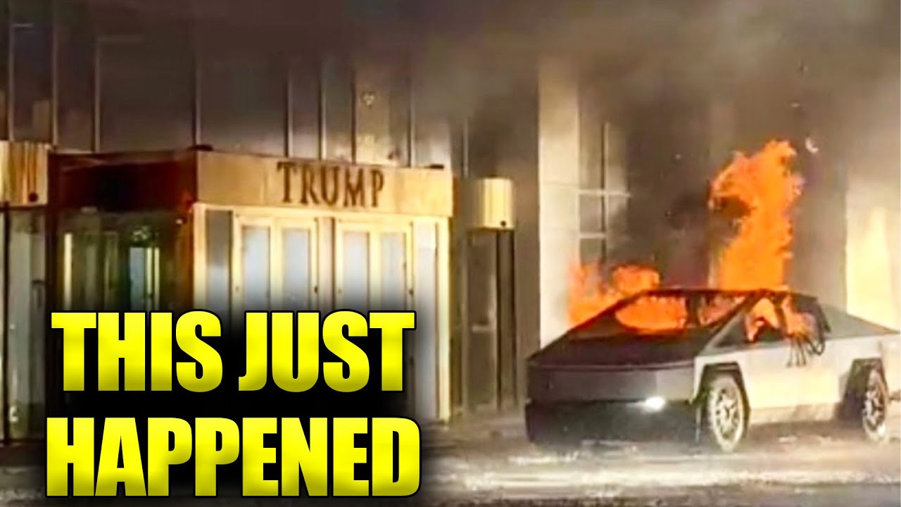 Huge Cybertruck Explosion At Trump Tower Las Vegas Seems Intentional ...