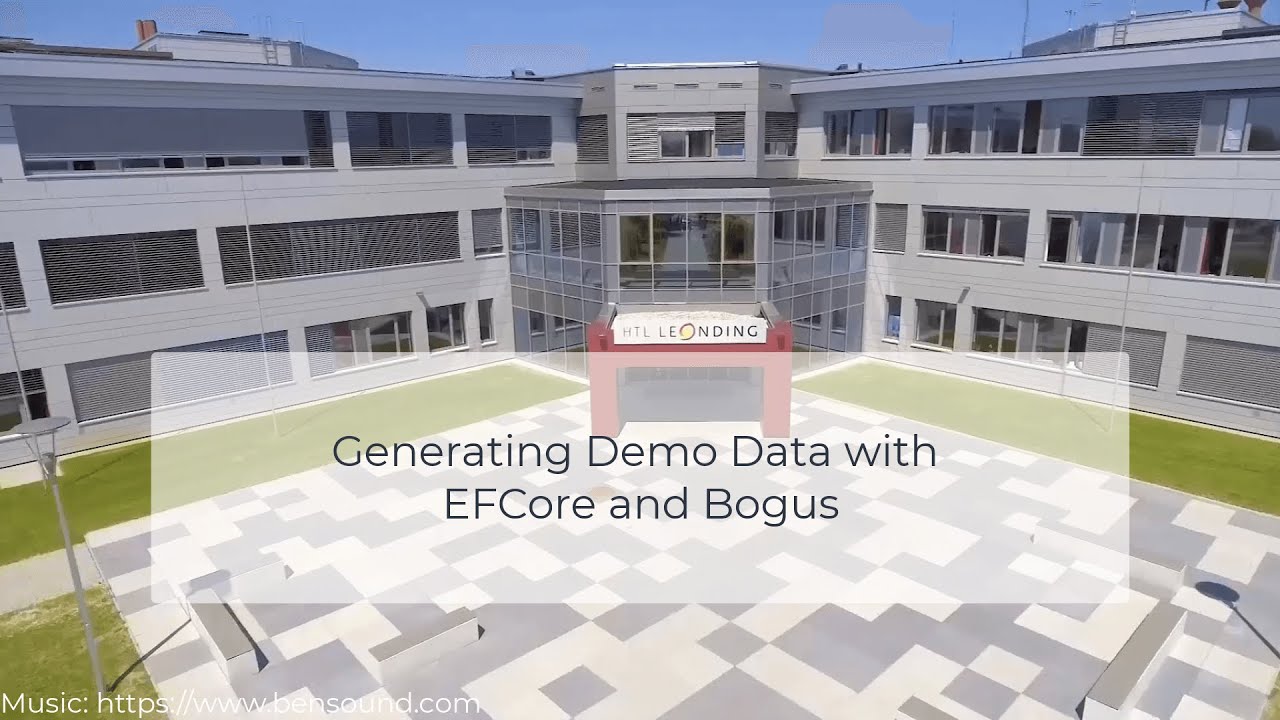 Generating Demo Data with EFCore and Bogus - YouTube