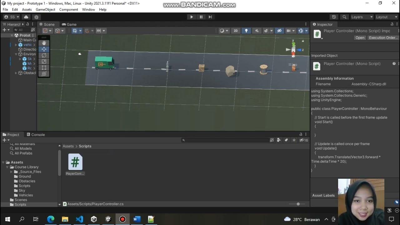 Praktikum Pertemuan 3 | Pemrograman Game - YouTube