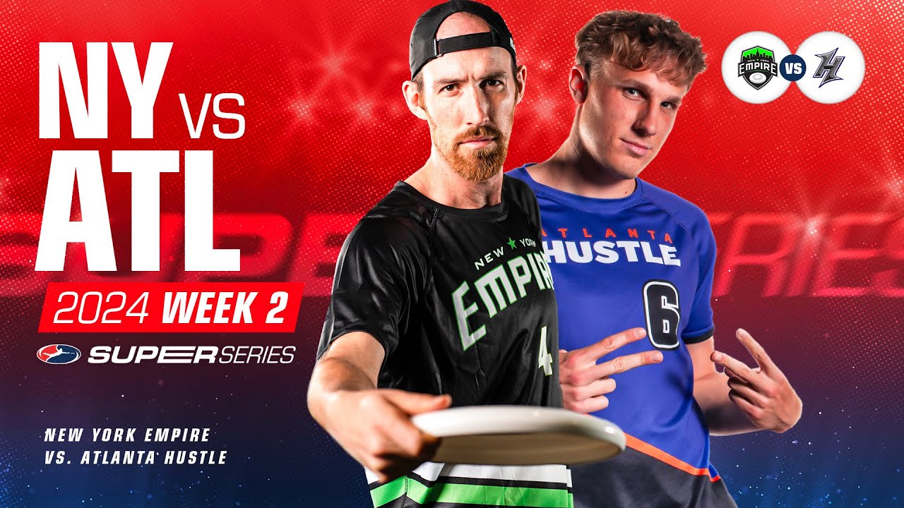 UFA Super Series | New York Empire at Atlanta Hustle | Pro Ultimate ...