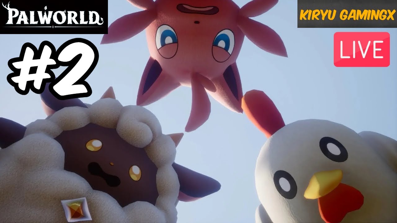 🔴LIVE - Exploring the World of Palworld Day 2 - YouTube