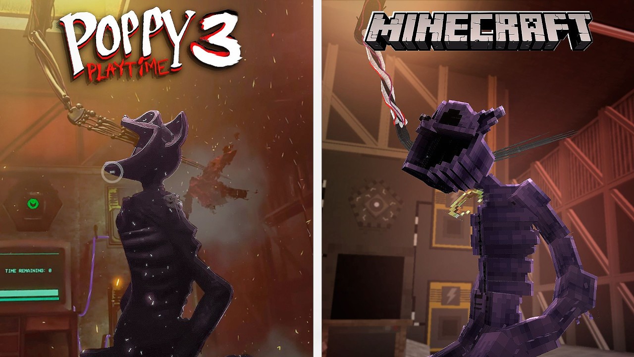 I Remade Full POPPY PLAY TIME 3 Inside Minecraft - YouTube