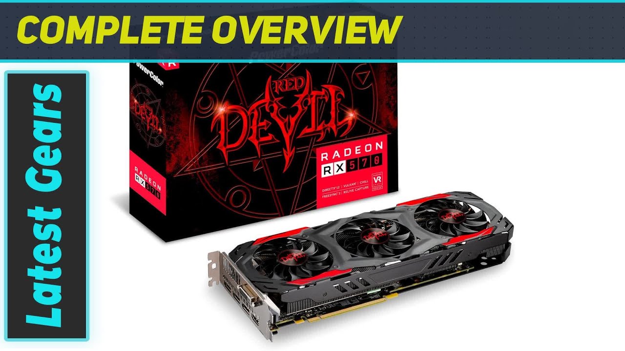 PowerColor Red Devil RX570 4GB: Unleashing Gaming Power! - YouTube