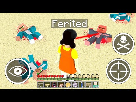 SQUID GAME OLARAK OYNADIM - Minecraft