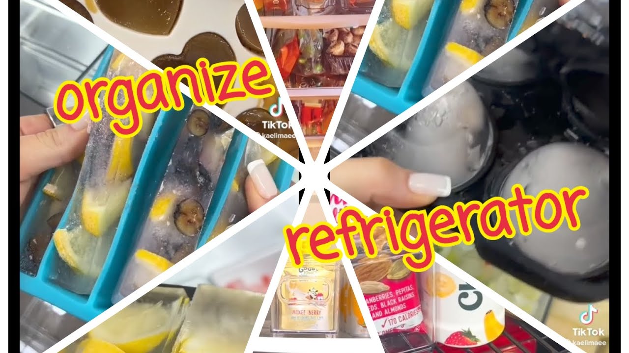 organize refill and restock refrigerator - YouTube