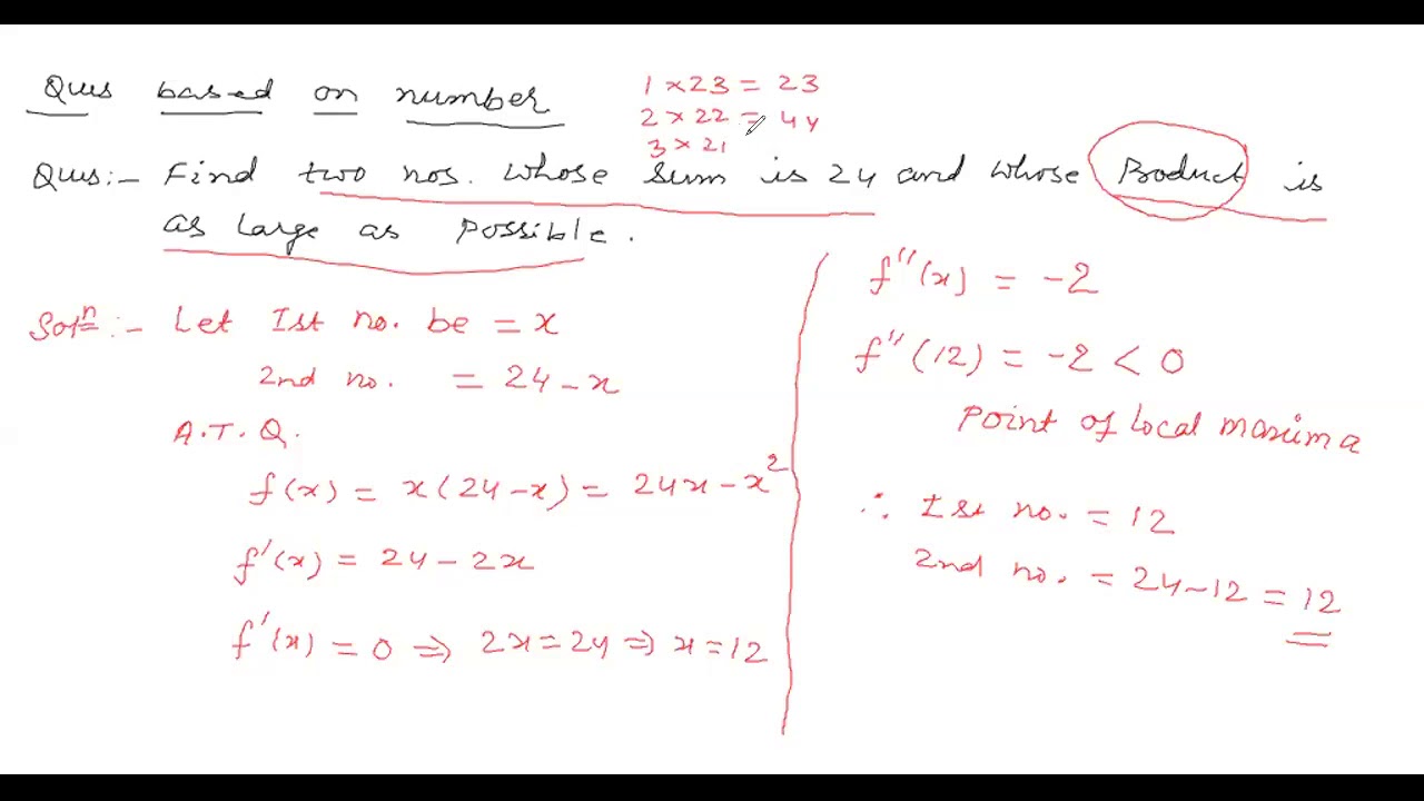 Maxima Minima Word Problems YouTube maxima-minima-word-problems-youtube