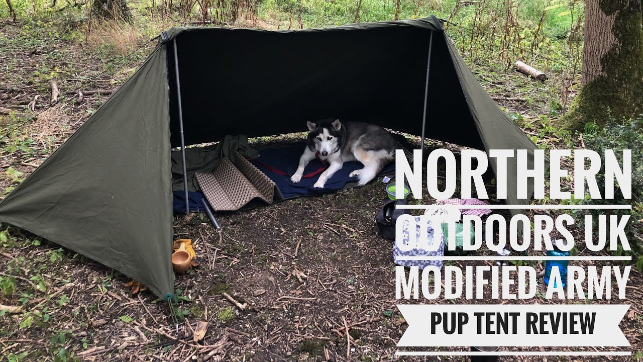 Modified Army Pup Tent review - YouTube