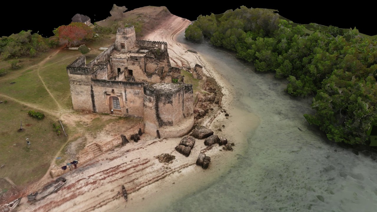Gereza Fort at Kilwa Kisiwani Animation - YouTube