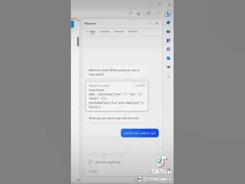 Bing Copilot rewrite code example #ai #copilot #chat #code #microsoft #bing - YouTube