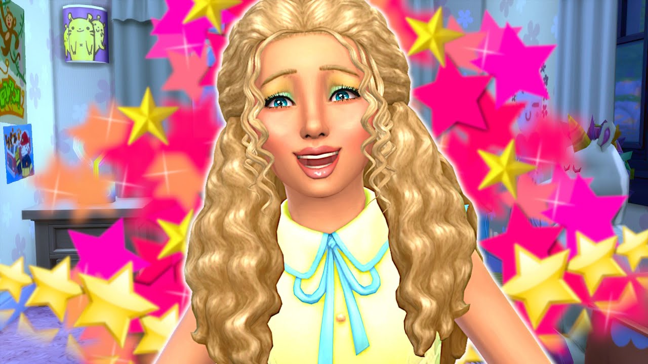 I turned my child sim into a professional actor! // Sims 4 child acting ...