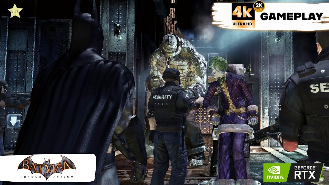 Batman: Arkham Asylum IN 4K/2K Ultra Maxed Graphics ON RTX 5060 Ti ...