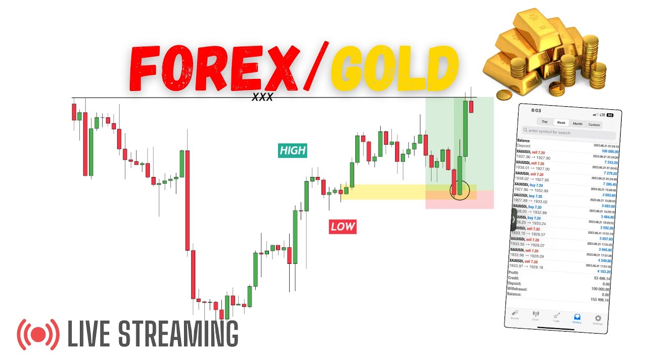 LIVE FOREX/GOLD TRADING SESSION #12 - YouTube