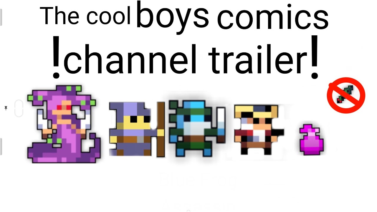 The Cool Boys Comics Channel Trailer - YouTube