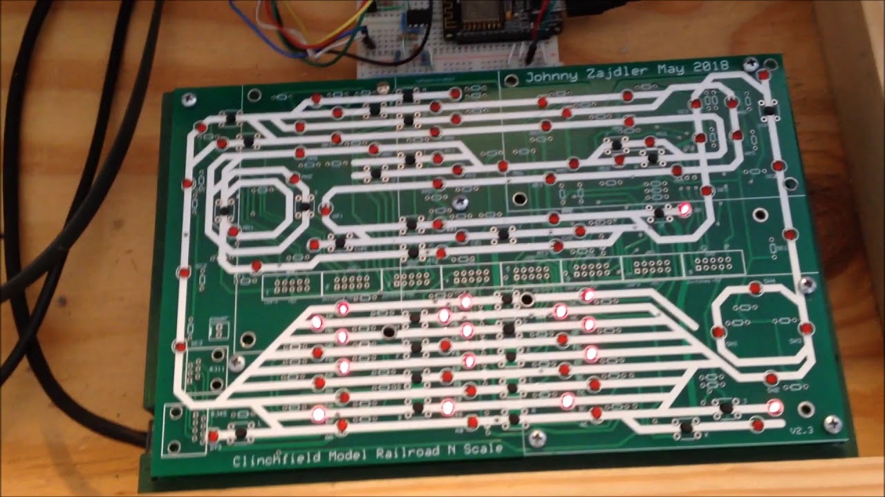 LocoNet+MQTT Gateway - YouTube
