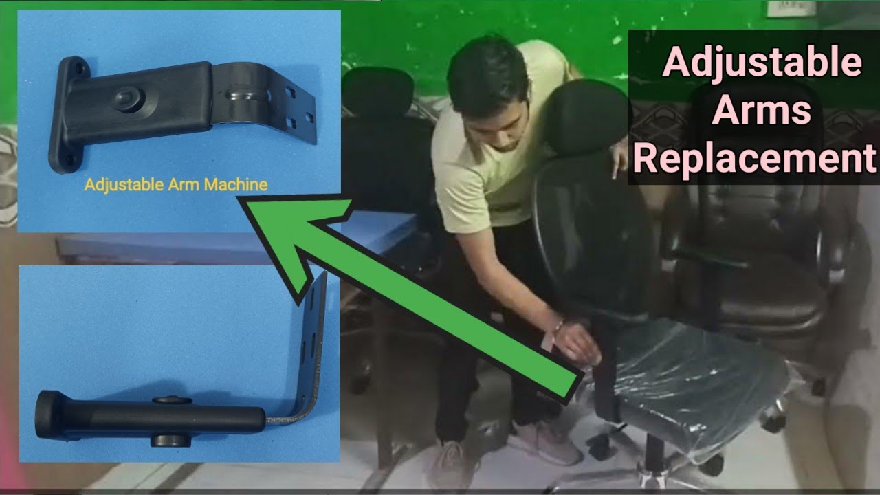 Replace Ergonomic Matrix Jammed Adjustable Arms | Change Wheel Chair ...